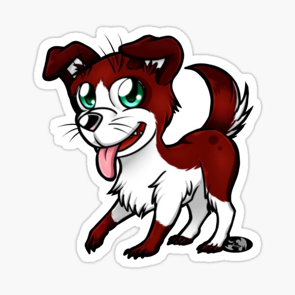 Puppy Chibi :." Sticker by PhoenixSAlover | Redbubble