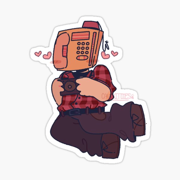 "Dialtown Oliver (Fixed Version)" Sticker for Sale by Cavikittiez ...