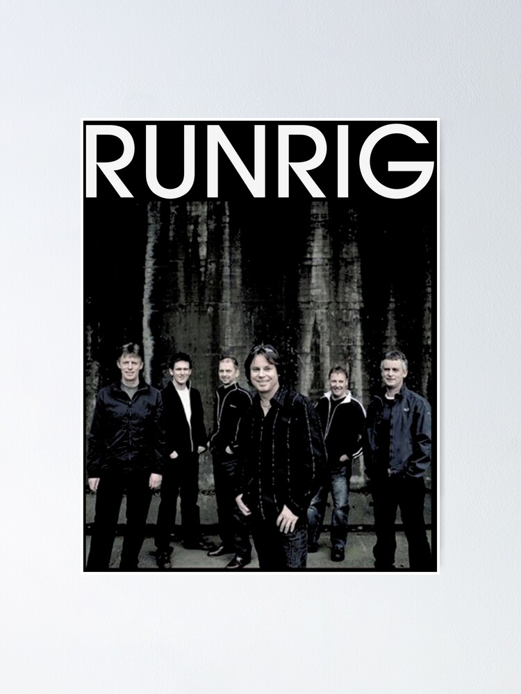 "RUNRIG BAND" Poster for Sale by MandoeElga | Redbubble