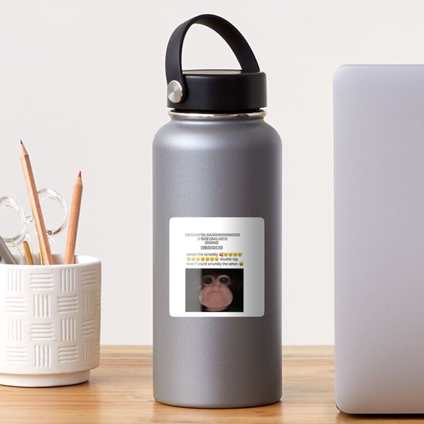 "Explaining Benji." Sticker for Sale by benjisplaining | Redbubble