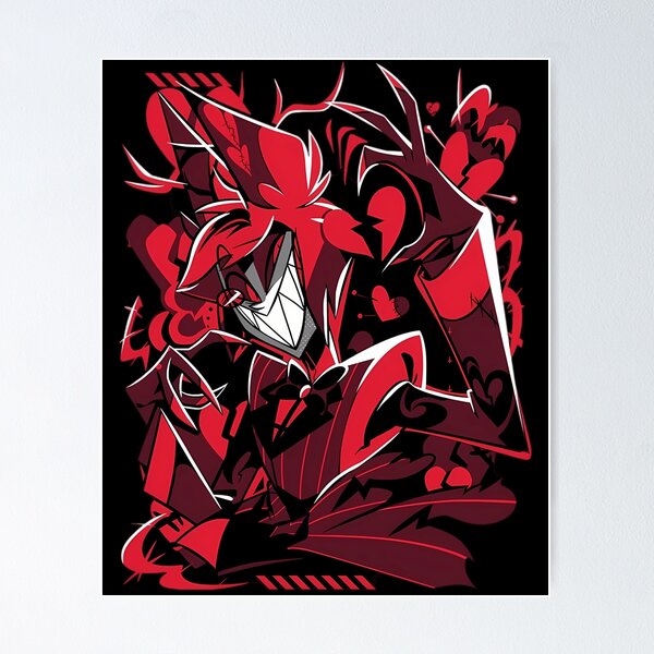 "Hazbin Hotel Alastor" Poster for Sale by rkzzliyexit | Redbubble