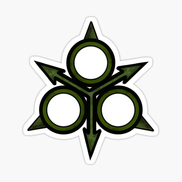 " Nurgle Symbol" Sticker for Sale by Vincelaunay | Redbubble