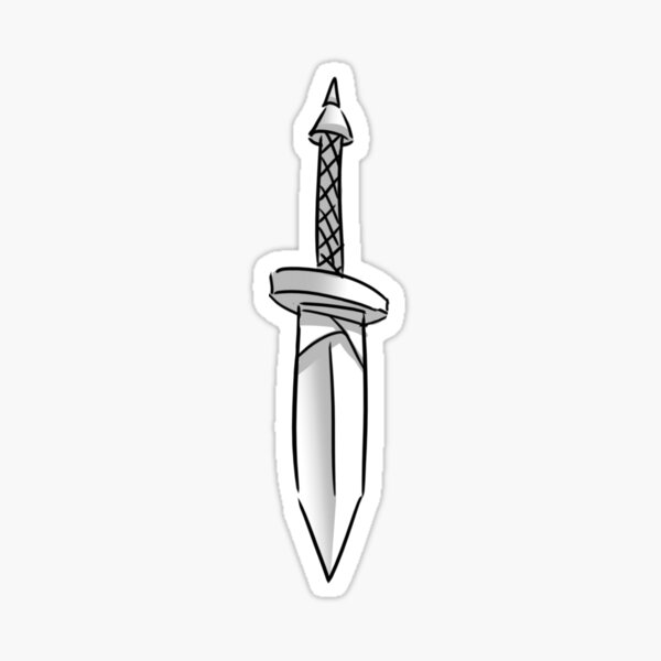 "Sword" Sticker for Sale by IsaacSmithArt | Redbubble
