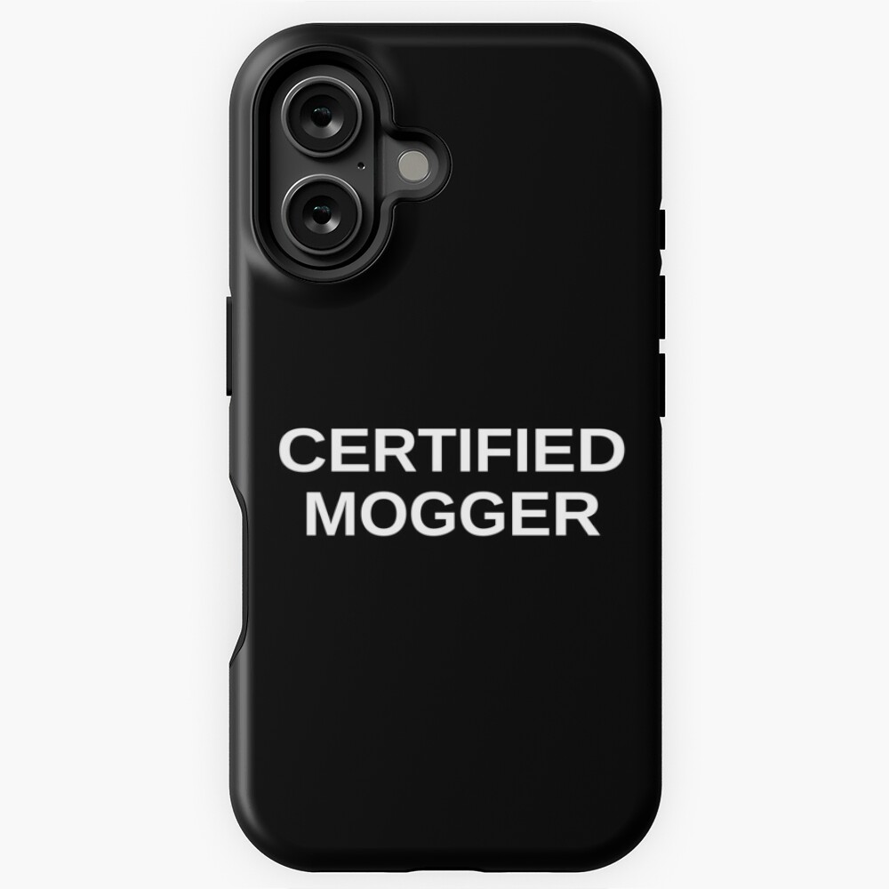 "Certified Mogger Weightlifting Satirical" Sticker for Sale by ...