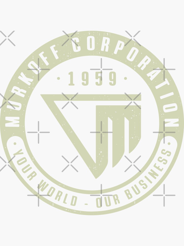 "Murkoff Corporation Emblem" Sticker for Sale by Lagelantee | Redbubble