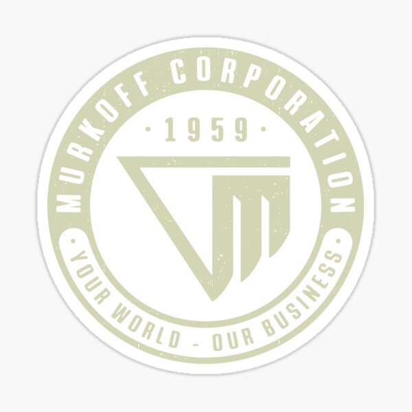 "Murkoff Corporation Emblem" Sticker for Sale by Lagelantee | Redbubble
