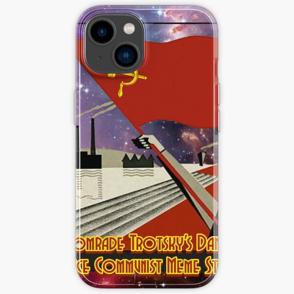 "Comrade Trotsky's Dank Space Communist Meme Stash logo" iPhone Case ...