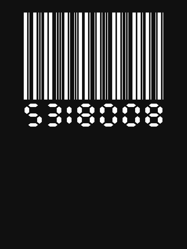 "8008135" T-shirt for Sale by groophics | Redbubble | barcode t-shirts ...