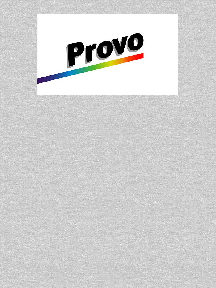 "Flag of Provo, Utah " T-shirt for Sale by abbeyz71 | Redbubble | flag ...