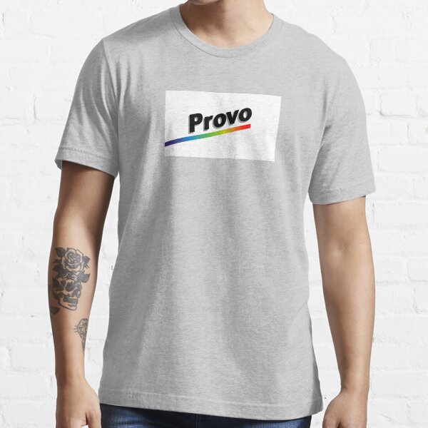 "Flag of Provo, Utah " T-shirt for Sale by abbeyz71 | Redbubble | flag ...