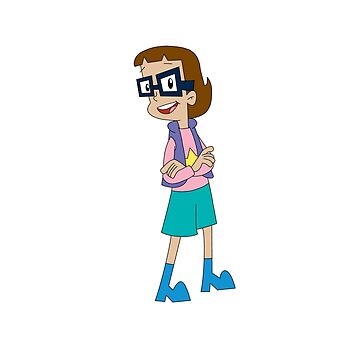 "Inez from Cyberchase" Sticker for Sale by Rosiethekitty13 | Redbubble