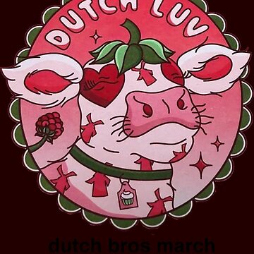 "dutch bros march 2024 sticker - I love Dutch Bros Sticker - dutch bros ...