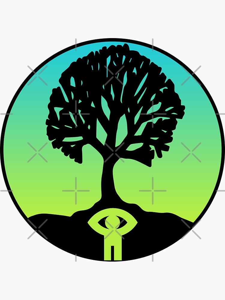 "NFB Tree Freedom | DopeyArt" Sticker for Sale by DopeyArt | Redbubble