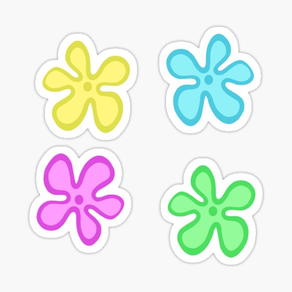 Fondo De Flores De Bob Esponja