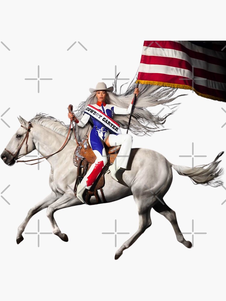 Cowboy Carter Sticker, Beyonce Cowboy Carter Sticker sold by Oblivious ...