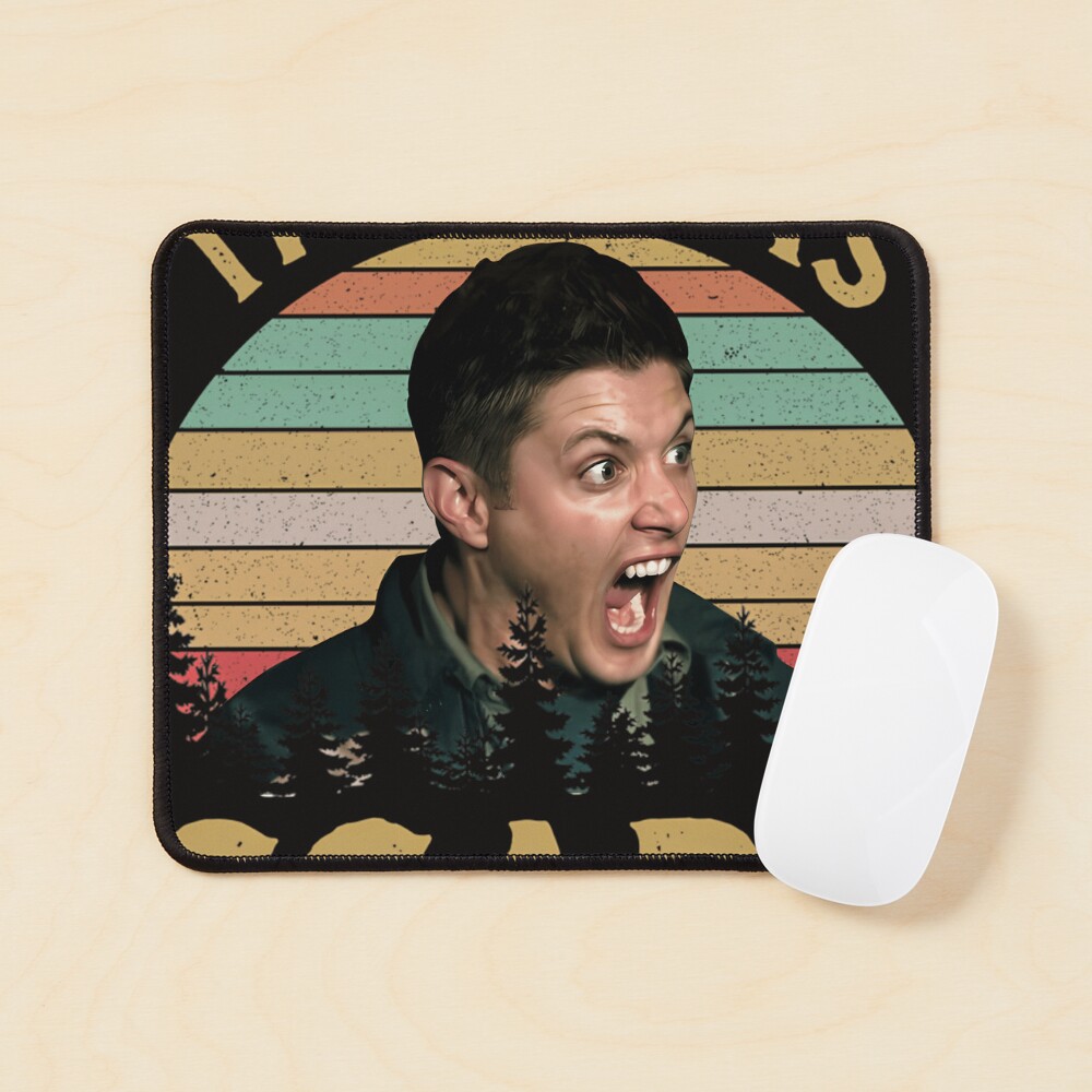 " Dean Winchester Supernatural That Was Scary Funny Vintage Retro ...