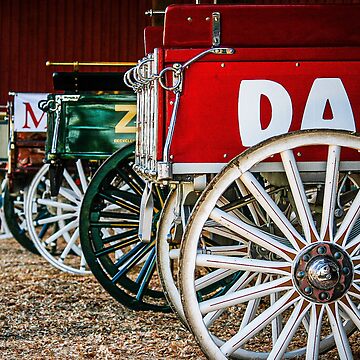 "Teamsters Wagon Carts" Sticker for Sale by dback-designs | Redbubble