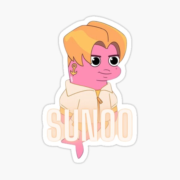 "Sunoo baby shark" Sticker for Sale by 17beeee | Redbubble