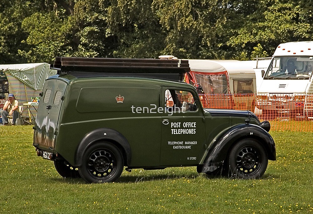 "Post Office Telephones Van" by ten2eight | Redbubble