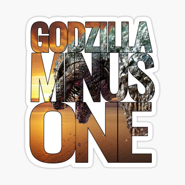 "godzilla-minus-one-kings-of-monster" Sticker for Sale by CainLM ...
