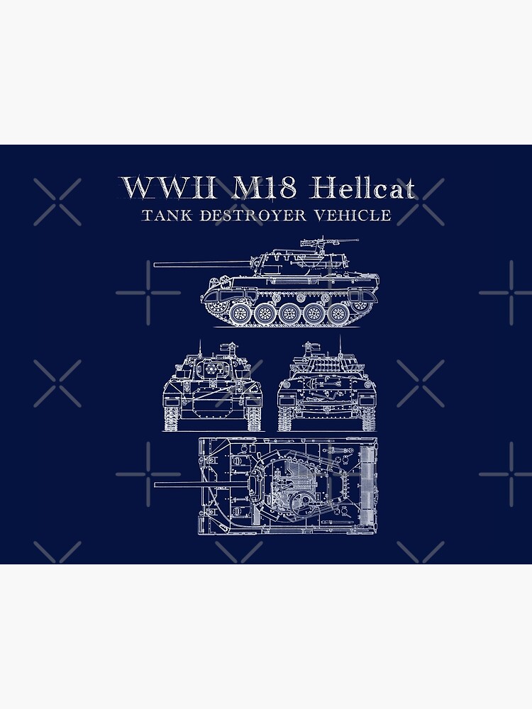 M18 Hellcat Blueprints
