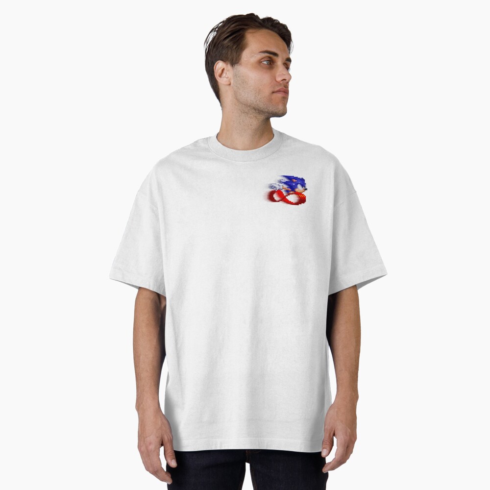 "Pixel art 16 bit running sonic " Sticker for Sale by ArtPixelDesign ...