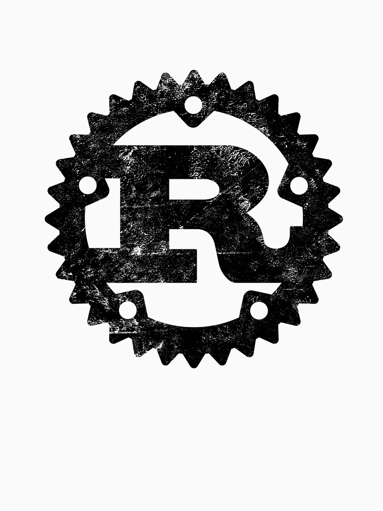 "Rust Programming shirt distressed" T-shirt for Sale by farhanhafeez ...