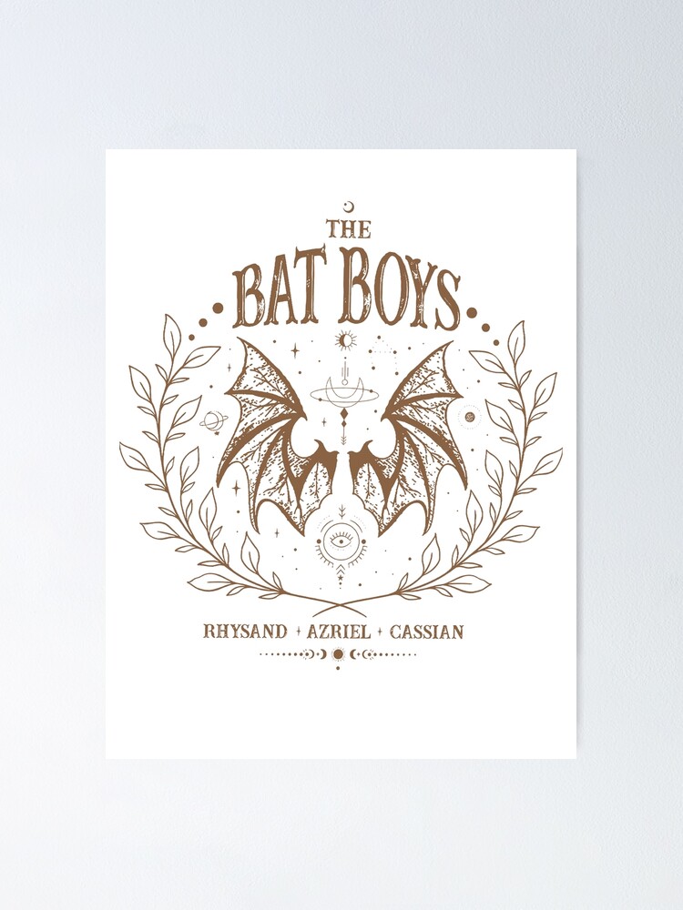"Brown The Bat Boys Rhysand Cassian Azriel Acotar Bookish Night Court ...