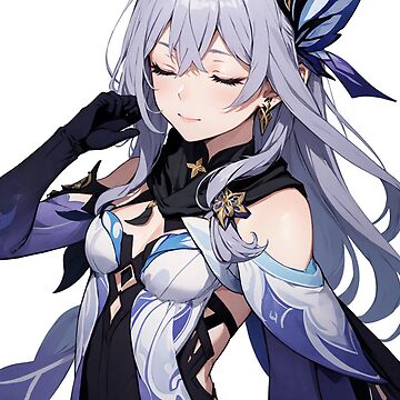 "Skirk - Genshin Impact Fanart" Sticker for Sale by iloveanimechibi ...