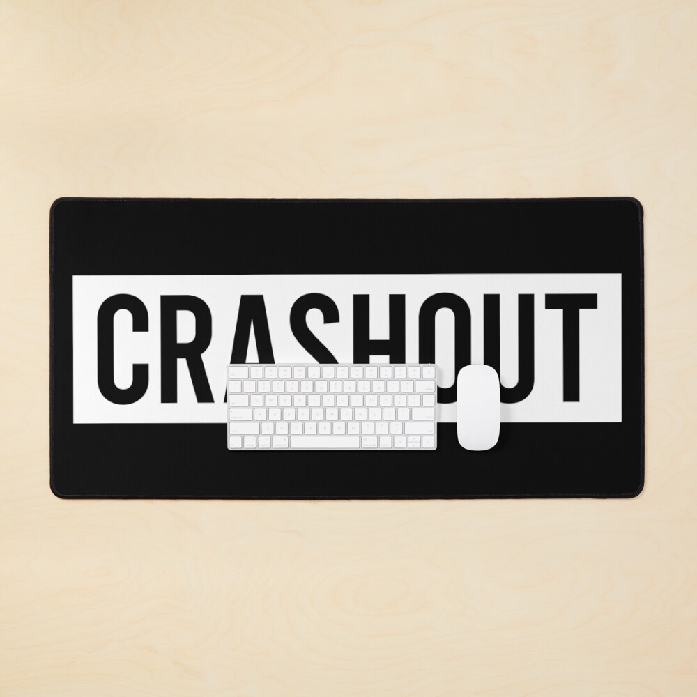 "Crashout / Crash Out" Sticker for Sale by Borg219467 | Redbubble