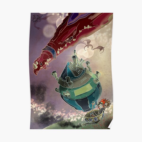 "Fly or fight" Poster by Maridac | Redbubble