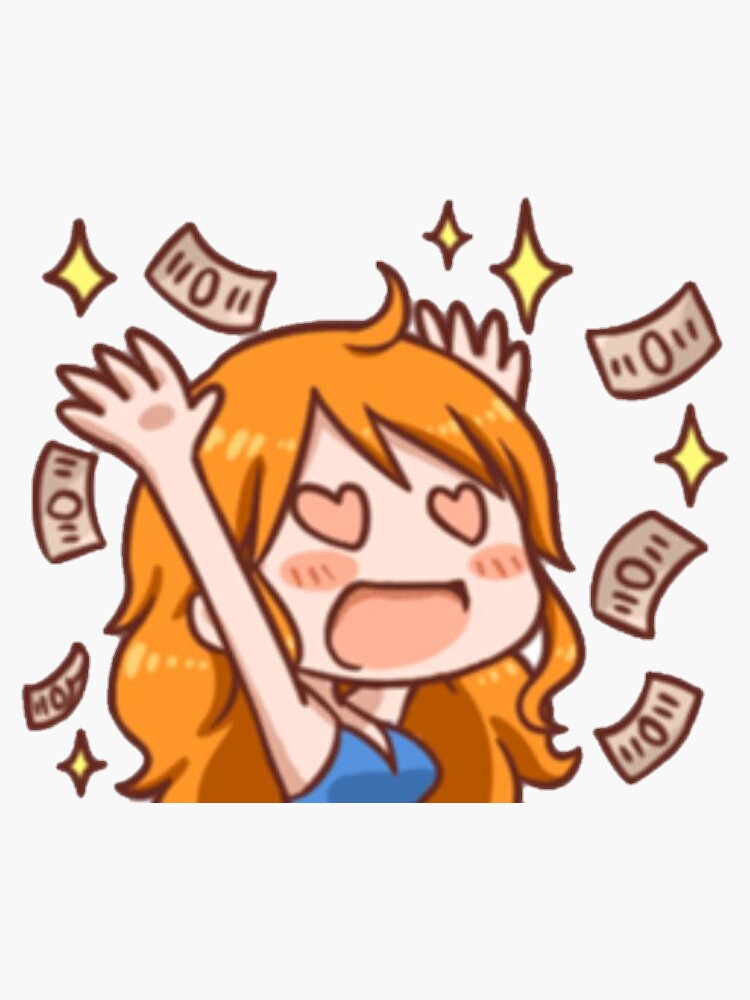 "Nami" Sticker by WaffleRedfox707 | Redbubble