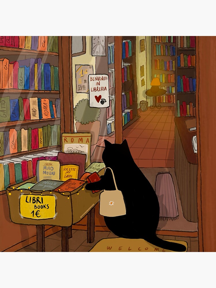 "Stanis at the Libreria" Sticker for Sale by romangal | Redbubble