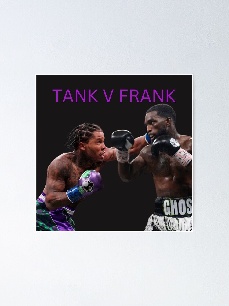 "Tank Davis v Frank Martin" Poster for Sale by UrMajes-tees | Redbubble