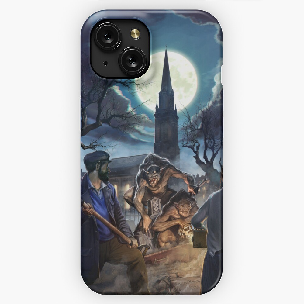 "Arkham by Loïc Muzy" Sticker for Sale by Chaosium | Redbubble