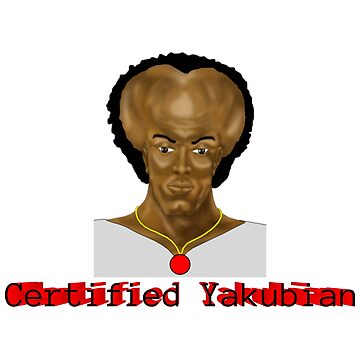 "Certified Yakubian" Sticker for Sale by Qfmysteryman23 | Redbubble