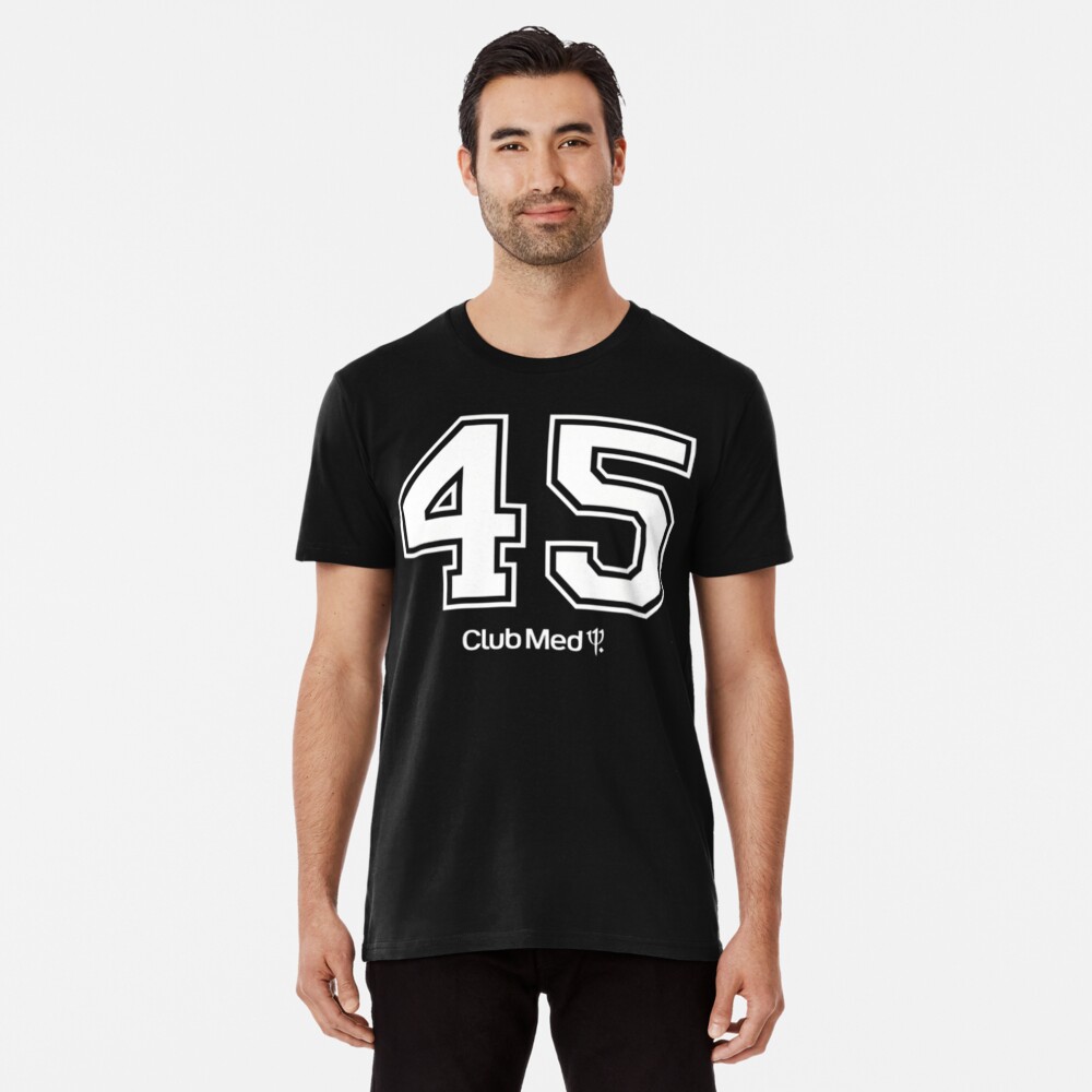 "Number 45 Club Med" Essential T-Shirt by Laundel | Redbubble