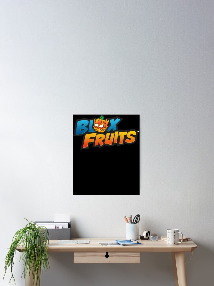 "Blox Fruits Merch Blox Fruits Logo" Poster for Sale by JohnRPhelps1 ...