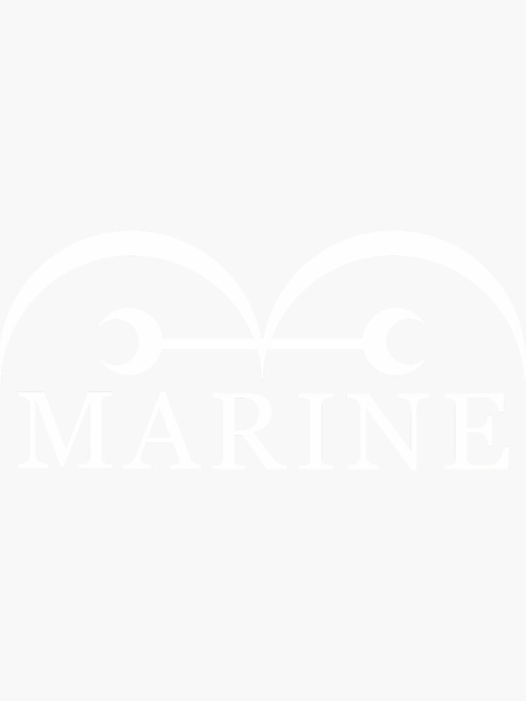 "Navy One Piece Logo " Sticker for Sale by LamCamp | Redbubble