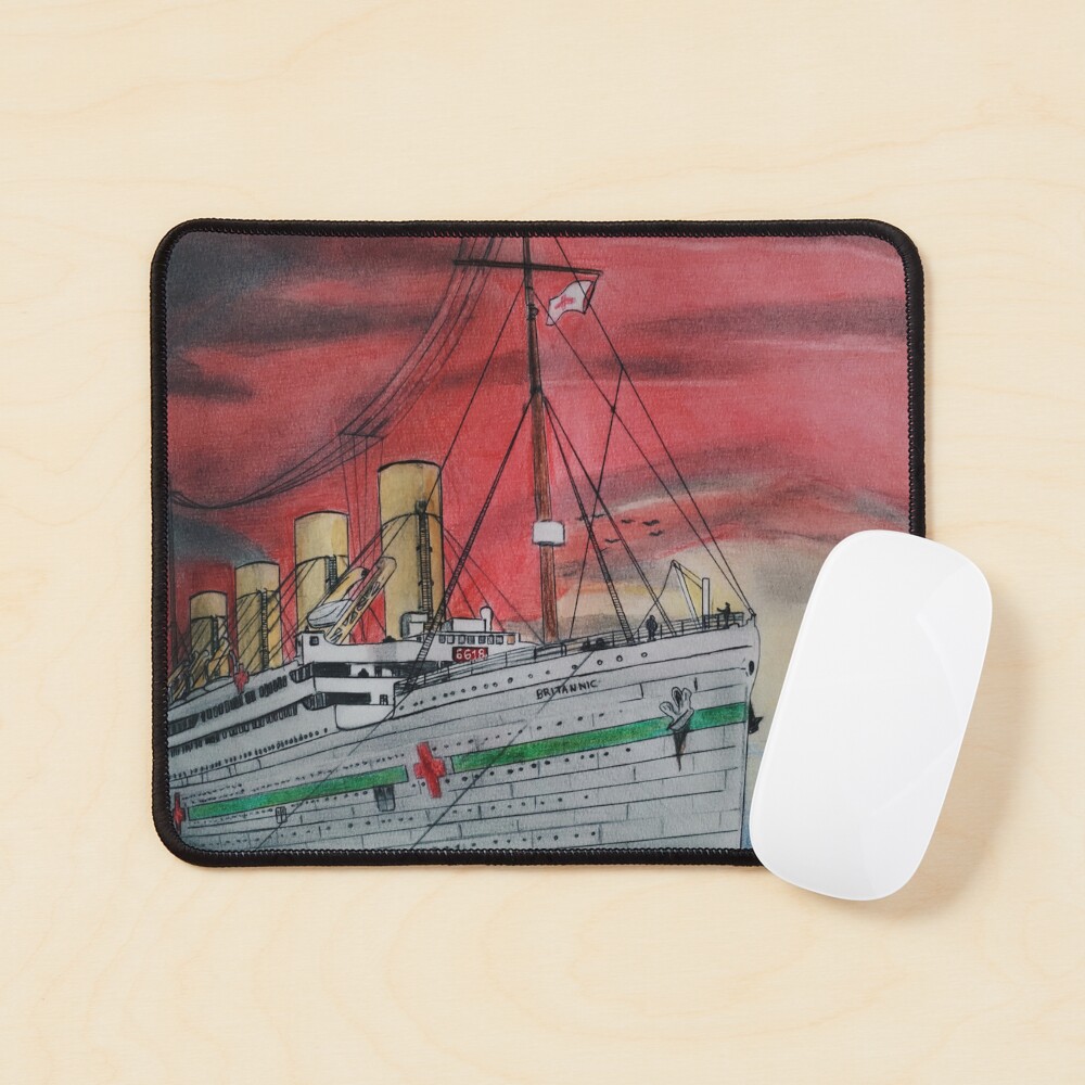 "HMHS Britannic" Sticker by SharyLionOff | Redbubble