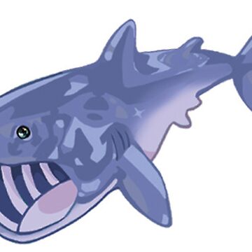 "Basking Shark" Sticker for Sale by dead-peep | Redbubble