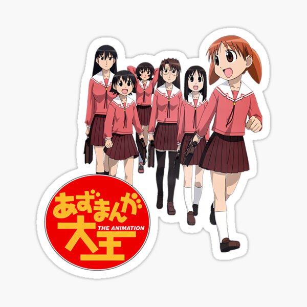 "Azumanga Daioh Logo" Sticker for Sale by SherriSykes | Redbubble