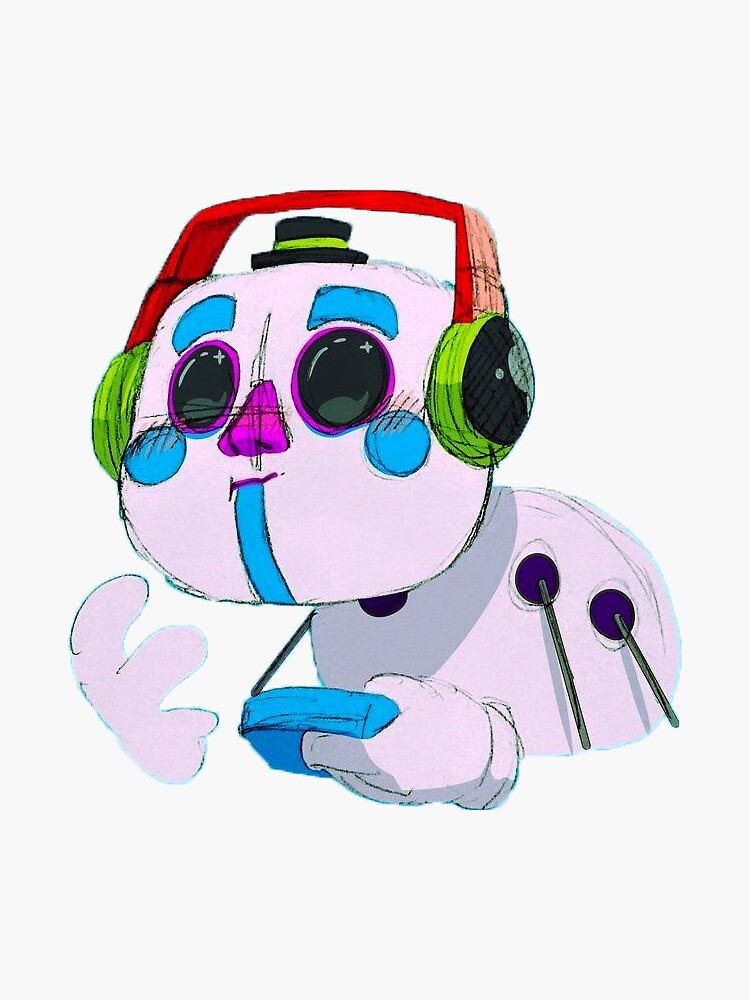 "dj music man fanart" Sticker for Sale by MarciaGfxt | Redbubble