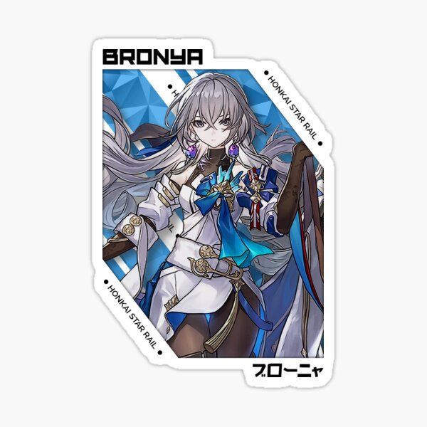 "Bronya - Honkai Star Rail V.1 black ver" Sticker for Sale by IZQIRO ...