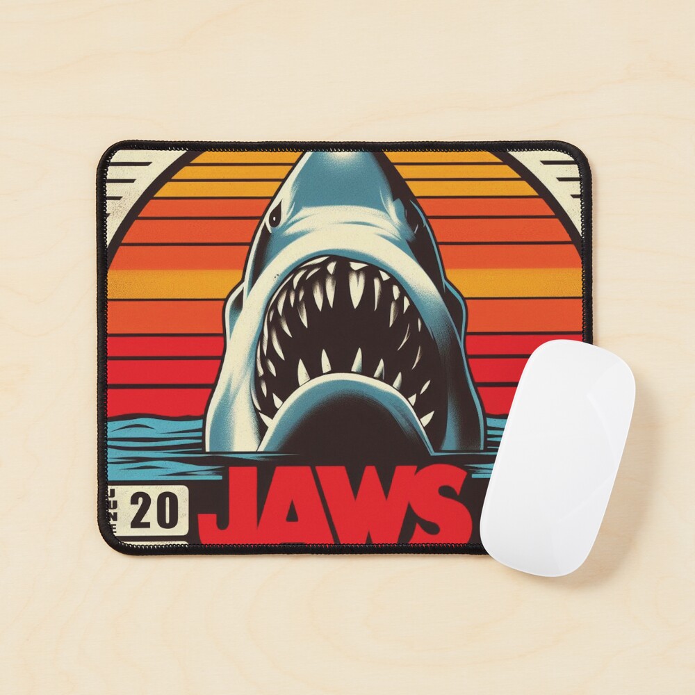 "Jaws Movie" Sticker for Sale by ChunkByChunk | Redbubble