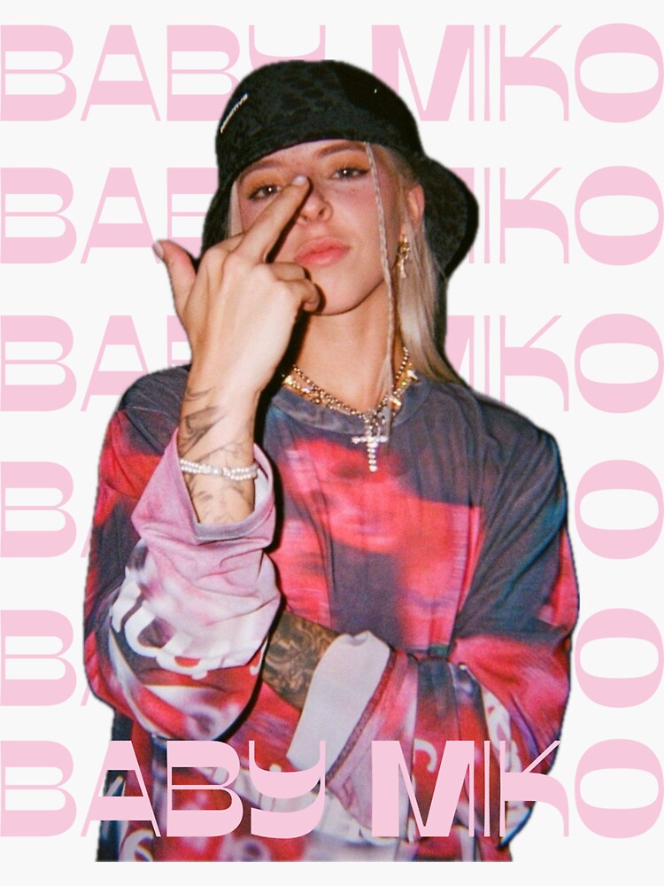 "Young Miko Baby Miko " Sticker for Sale by KESDesigns | Redbubble