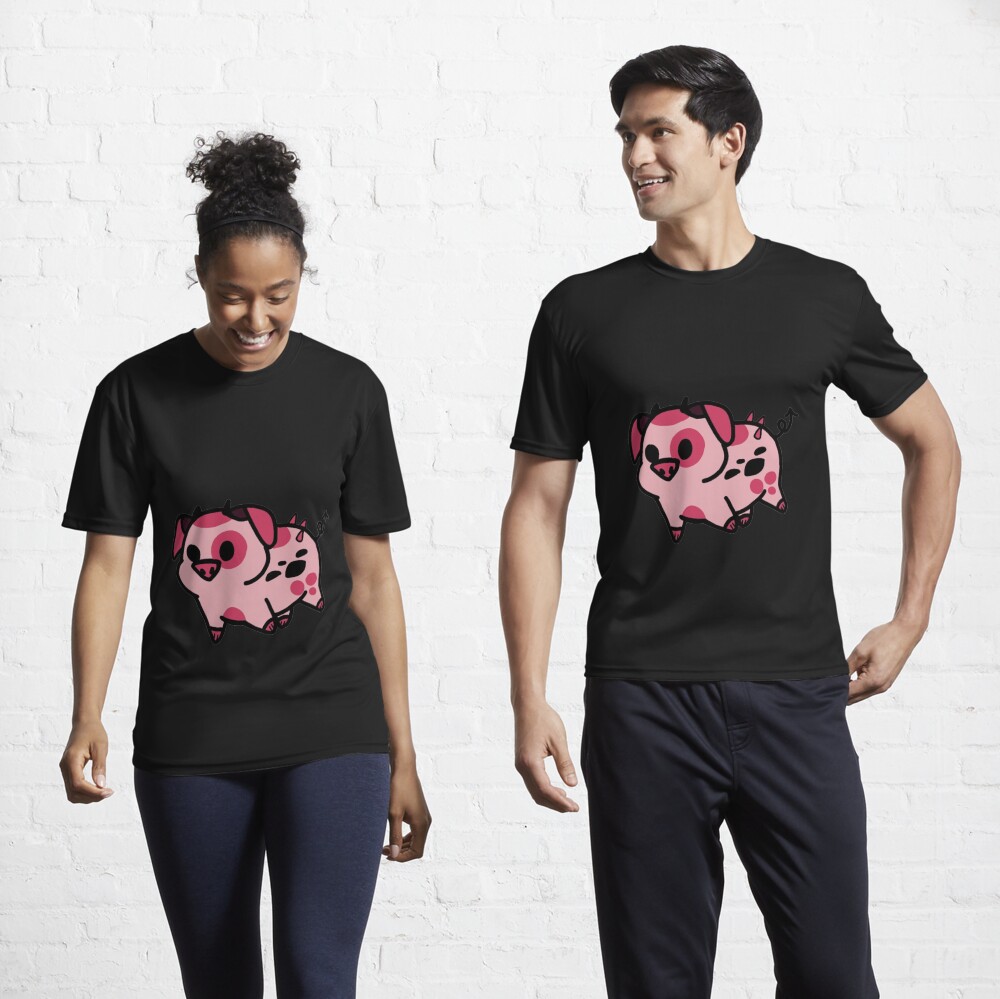 "Fat nuggets the pig - Hazbin Hotel" Sticker for Sale by Artist-Hallie ...