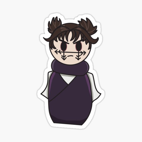 "Angry Choso Doodle" Sticker for Sale by GabigailSketch | Redbubble