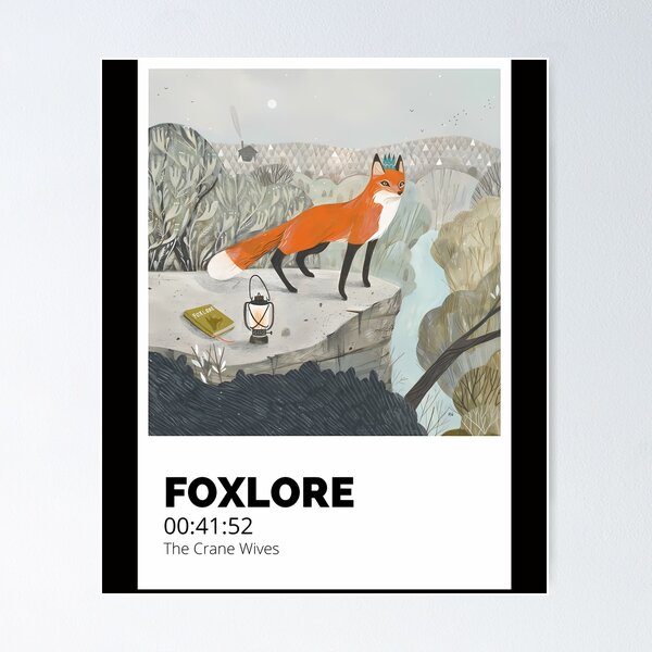 "Foxlore Album Pantone Swatch" Poster for Sale by TelissaBrown | Redbubble