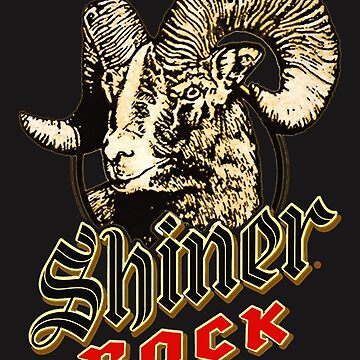 "Vintage Shiner Bock Beer Logo" Sticker for Sale by JamesBond8 | Redbubble